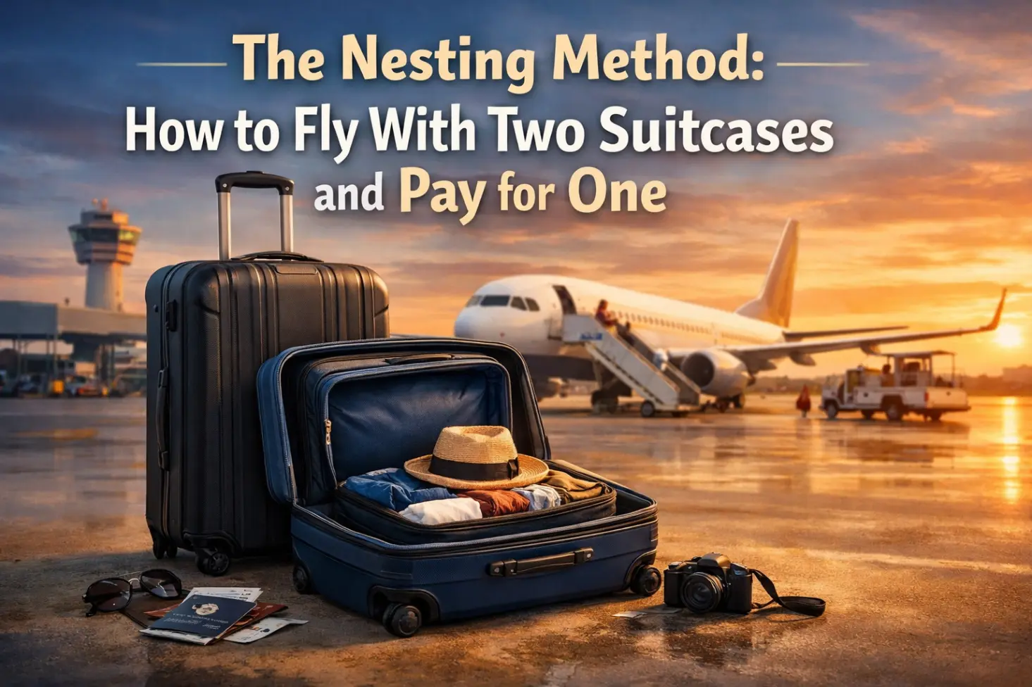 The Nesting Method: How to Fly With Two Suitcases and Pay for One in ...
